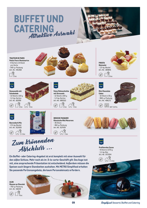 METRO GASTRO - Profi Desserts - Seite 8-9