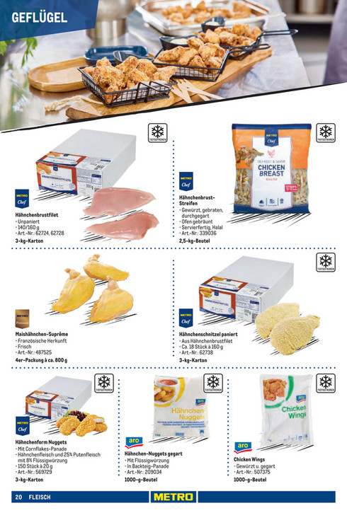METRO GASTRO - Eigenmarkensortiment - Seite 20-21